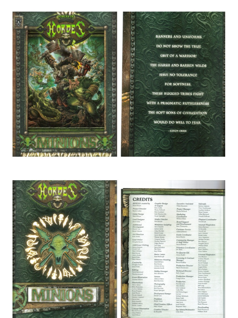 Forces of Hordes - Minions | PDF | Language Arts & Discipline | Foreign ...