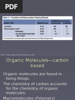 Macromolecule Comparison Table PDF | PDF | Macromolecules | Carbohydrates