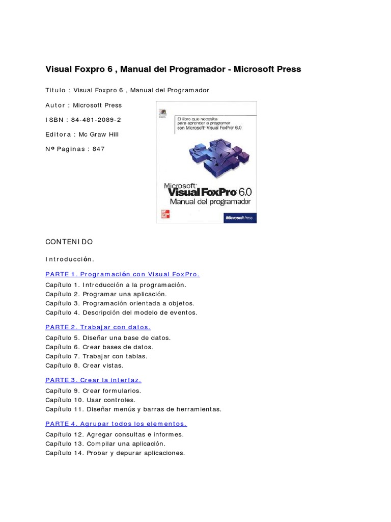 Visual Fox Pro | PDF