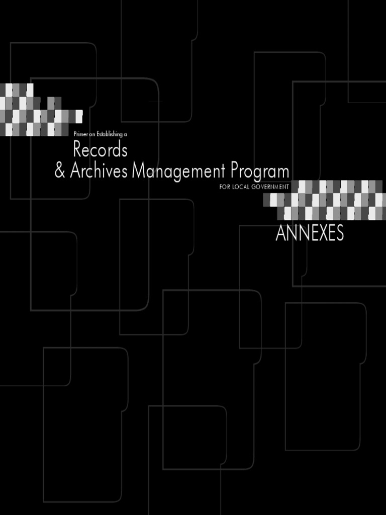 Local Government Records Management Guide | PDF | Records Management ...