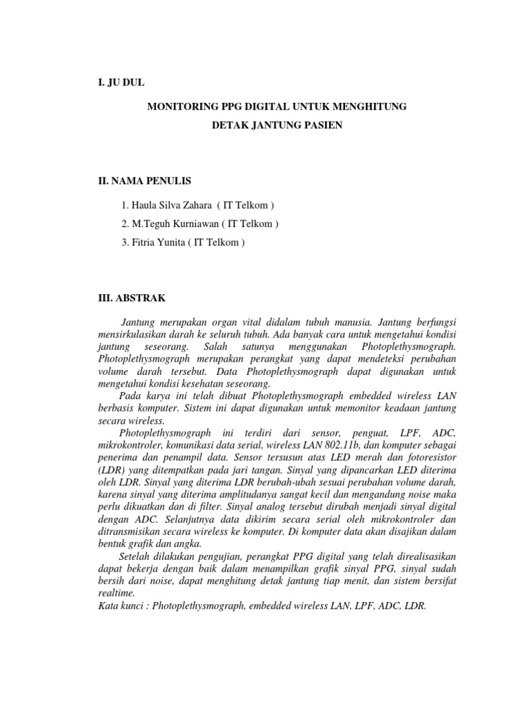 Contoh PKM AI | PDF