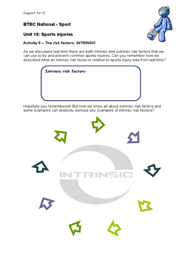 Understanding Intrinsic Risk Factors in Sports | PDF | Self-Improvement