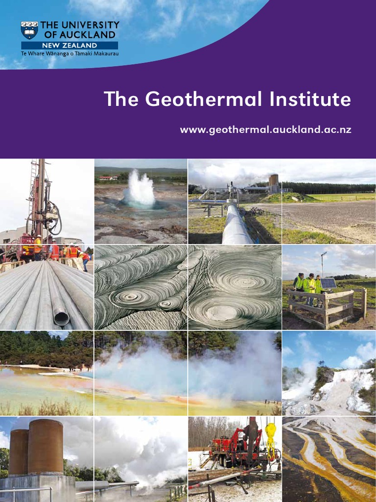 Geothermal Institute at Auckland University | PDF | Geothermal Energy ...