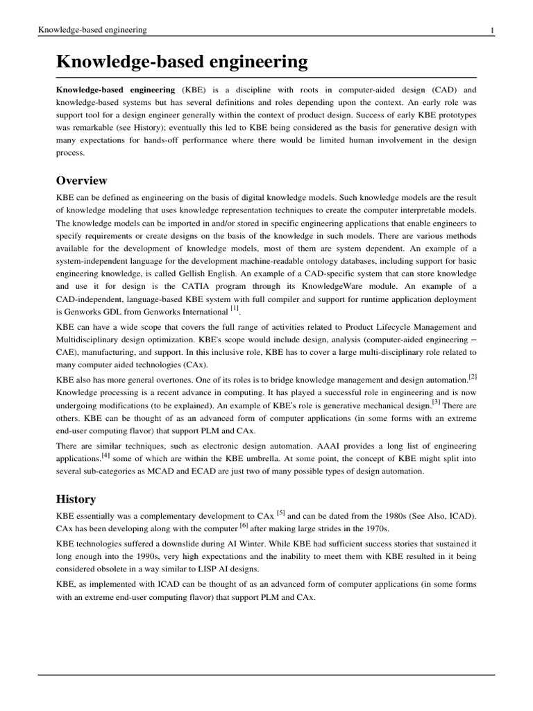 Knowledge Based Engineeringiiii | PDF | Systems Engineering | Science ...