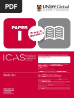 Icas Past Papers Answers | PDF