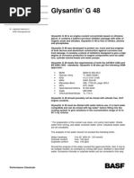 G65 Data Sheet: Properties | PDF | Corrosion | Chemistry