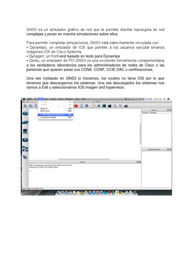 Practica en Gns3 | PDF | Informática
