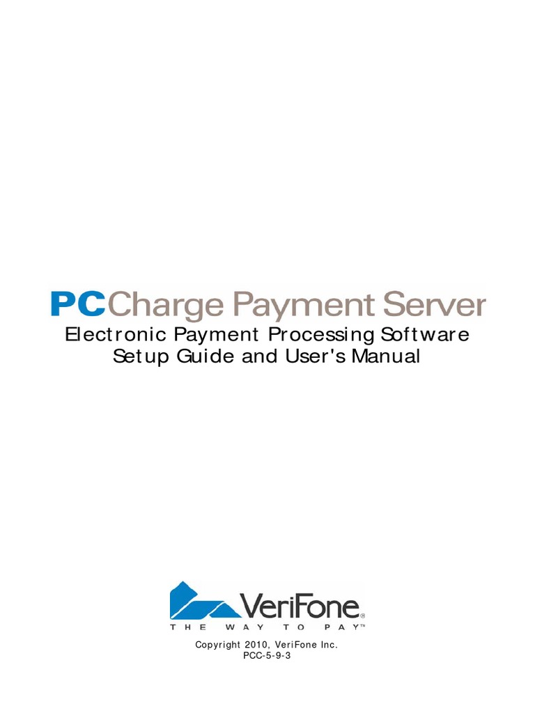 PCCharge 5.9.3 - Payment Server Manual | PDF | Payment Card Industry ...