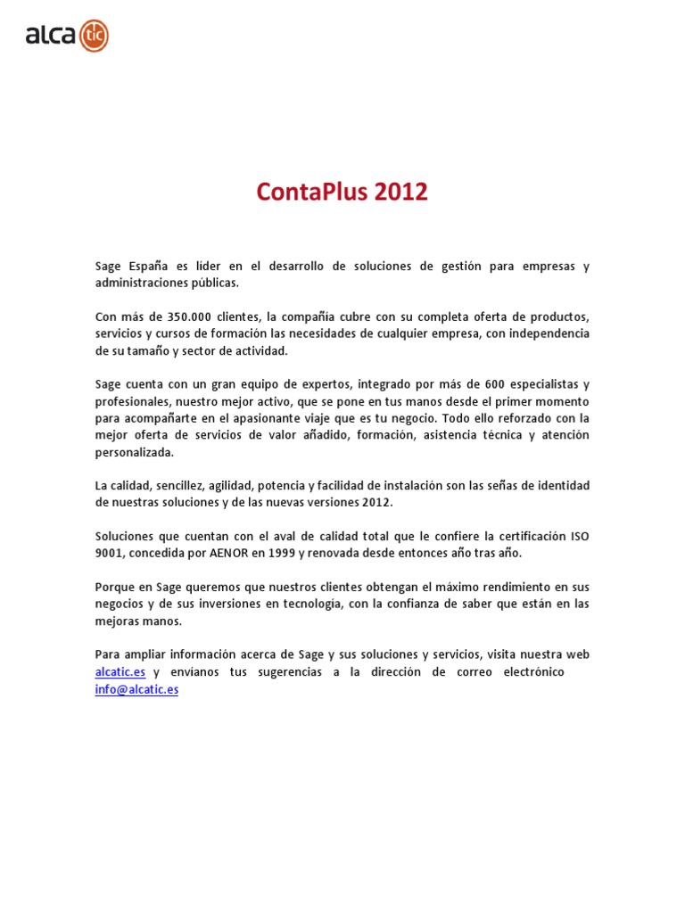 Manual Avanzado Contaplus 2012 | PDF | Contabilidad | Archivo de ...