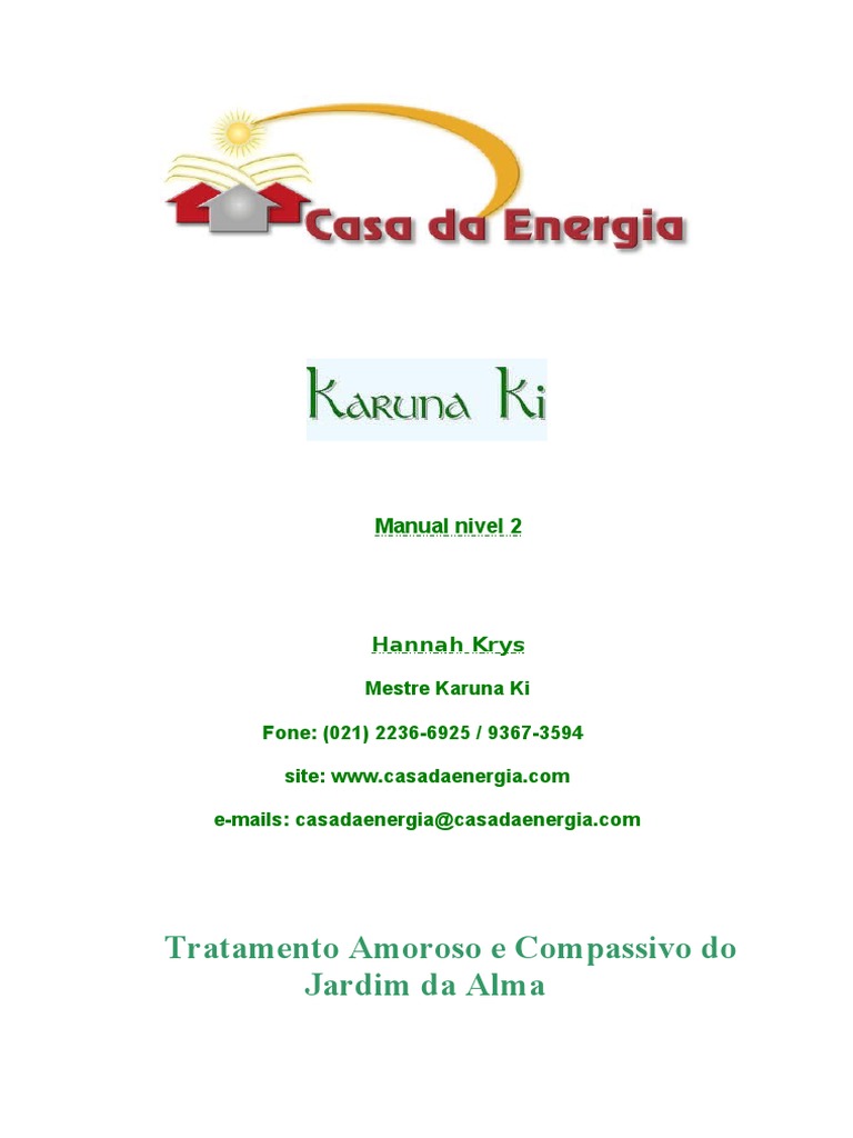Karuna Ki Nível 2 | PDF | Chacra | Reiki
