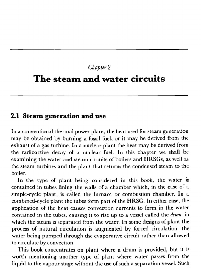 Power Plant Control Chapter02 | PDF | Boiler | Steam