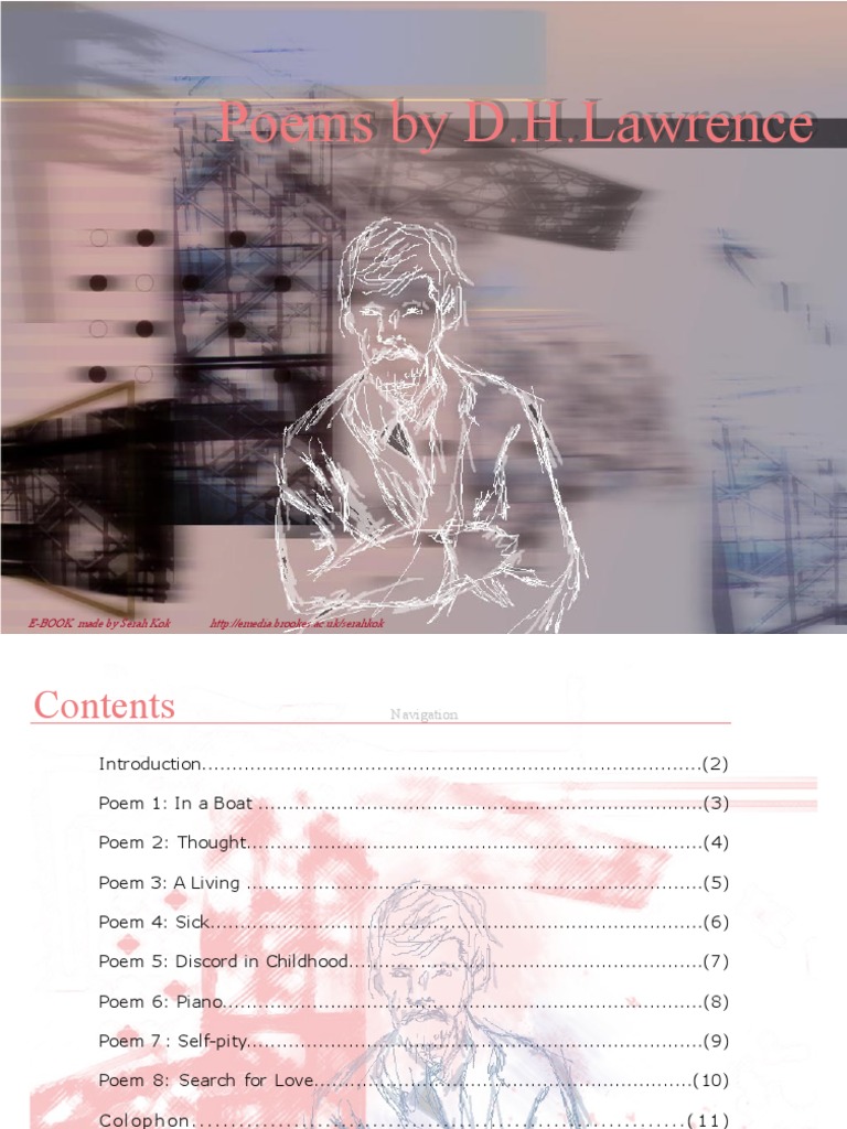 D H Lawrence | PDF