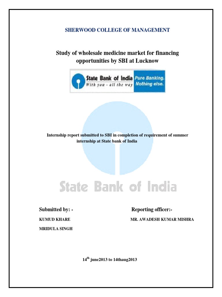 Sbi Project of HR | PDF | Banks | Credit (Finance)