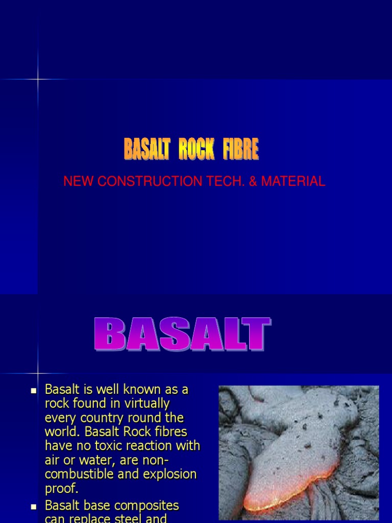 Basalt Fiber | PDF | Fibers | Road Surface