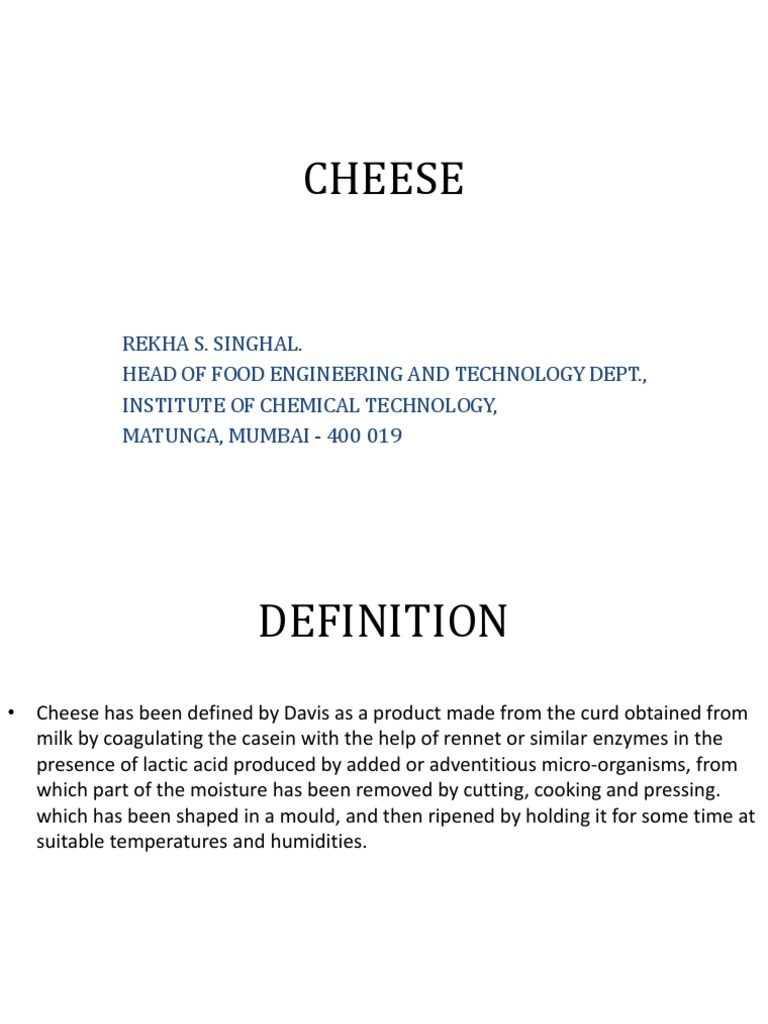 Cheese | PDF | Cheese | Cheesemaking