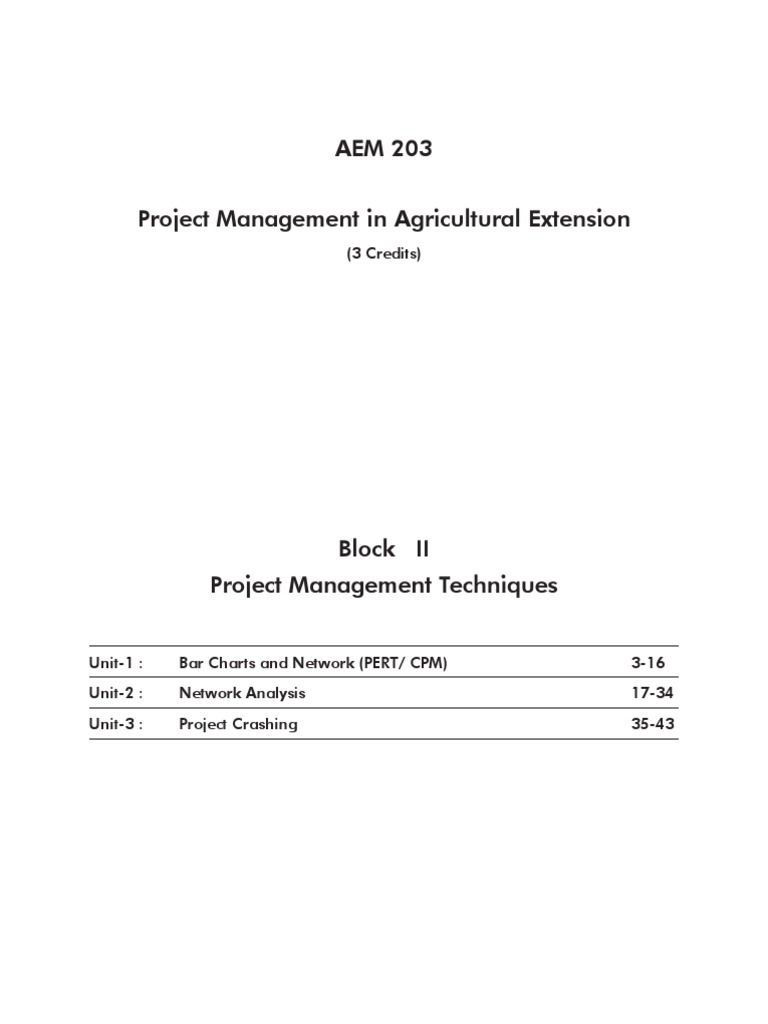 Agriculture Project Management | PDF | Business