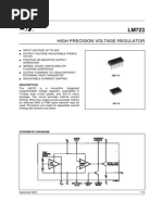 LM741 Complete Data Sheet and Specs | PDF | Operational Amplifier ...
