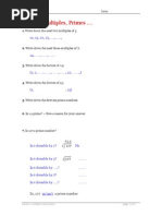 Perimeter Textbook Answers - Corbettmaths | PDF