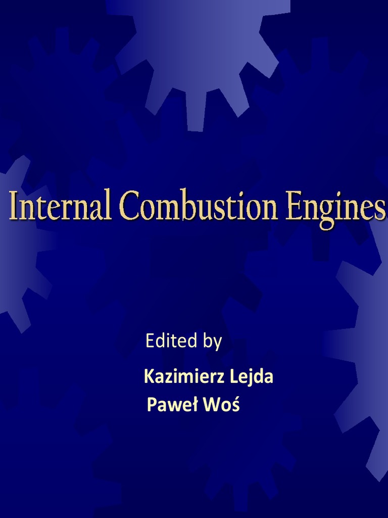 Internal Combustion Engines I To 12 | PDF | Combustion | Internal ...