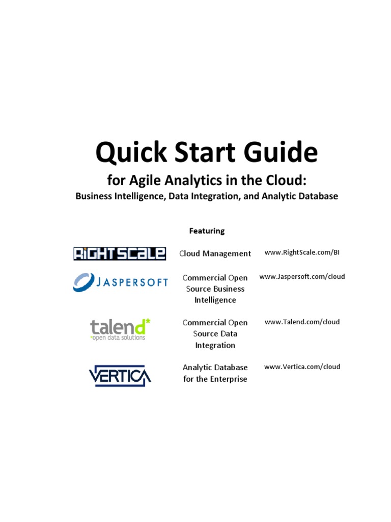 BI Quickstart Guide | PDF | Business Intelligence | Cloud Computing