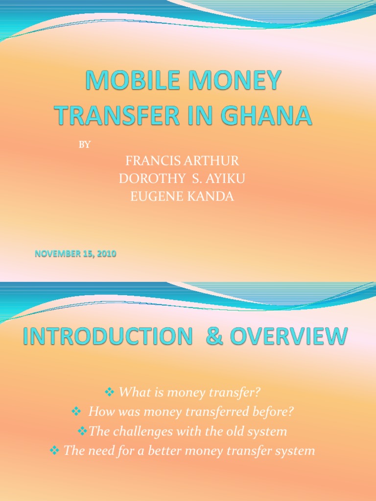 Mobile Money in GHANA | PDF
