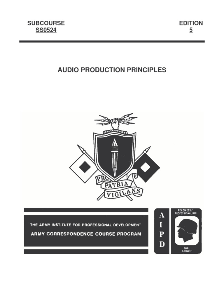 Audio Production Principals Ss05245 | PDF | Microphone | Hertz