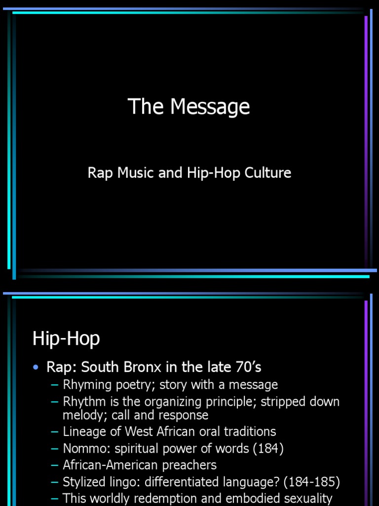 Exploring Hip-Hop's Spiritual and Cultural Roots | PDF | Art
