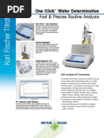 Mettler Toledo C20-C30 Coulometric Titrator Datasheet | PDF | Usb ...