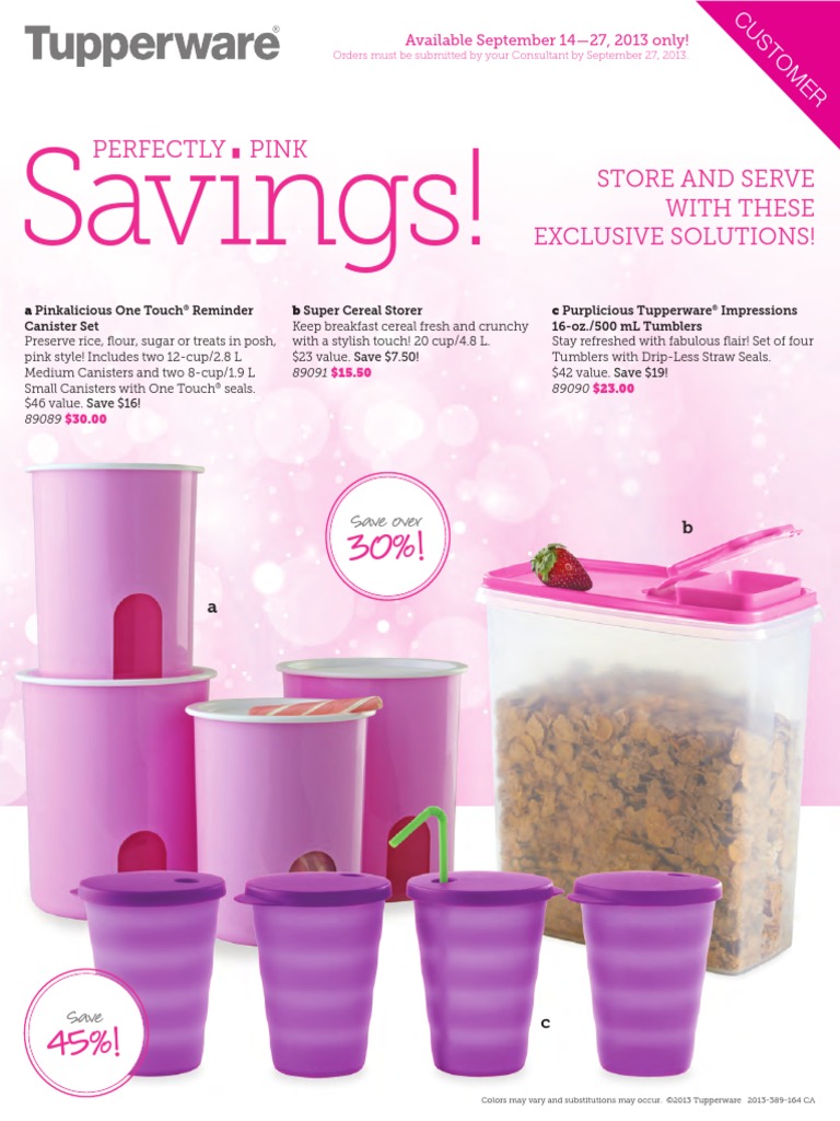 September 14-27 Pink Specials | PDF