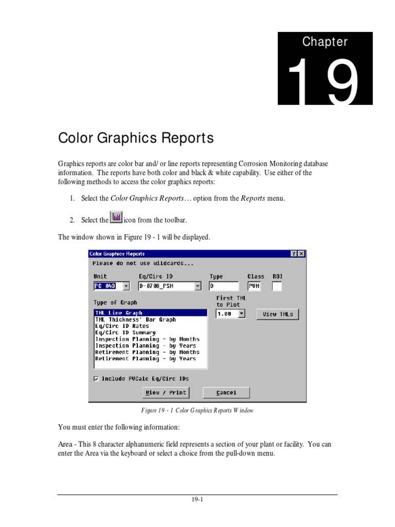 Chap 19 - Color Graphic Reports | PDF | Graphics | Chart