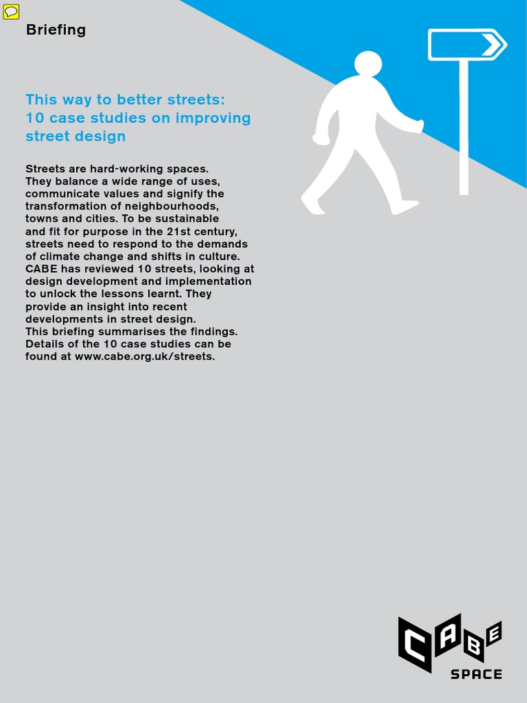 This Way To Better Streets: 10 Case Studies On Improving Street Design ...