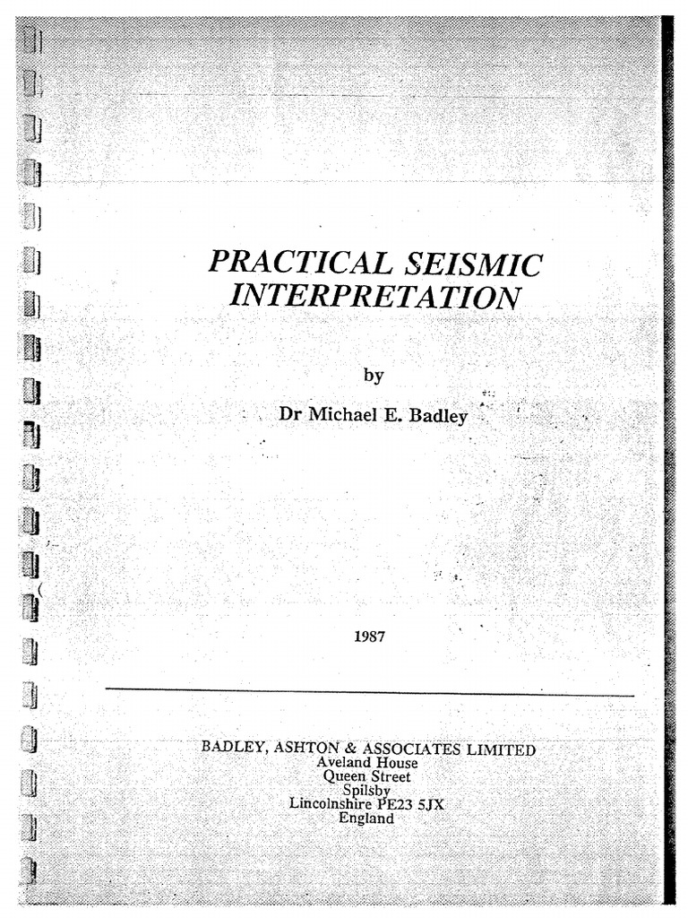 Seismic Interpretation | PDF