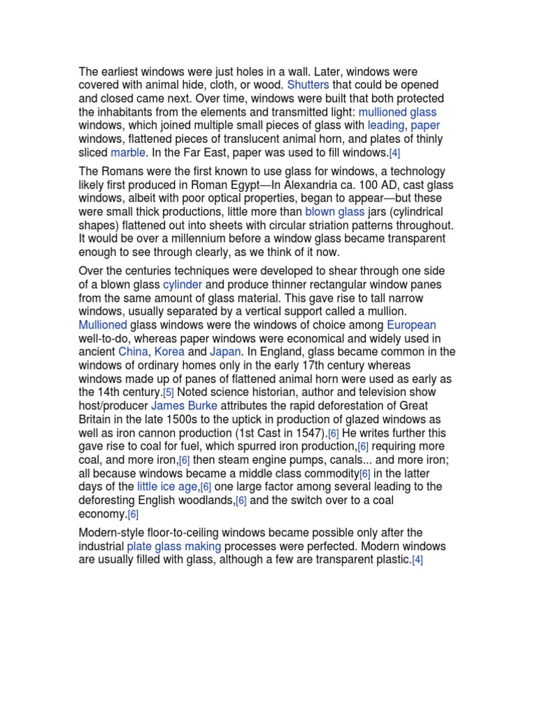 Shutters Mullioned Glass Leading Paper Marble | PDF | Glasses | Window