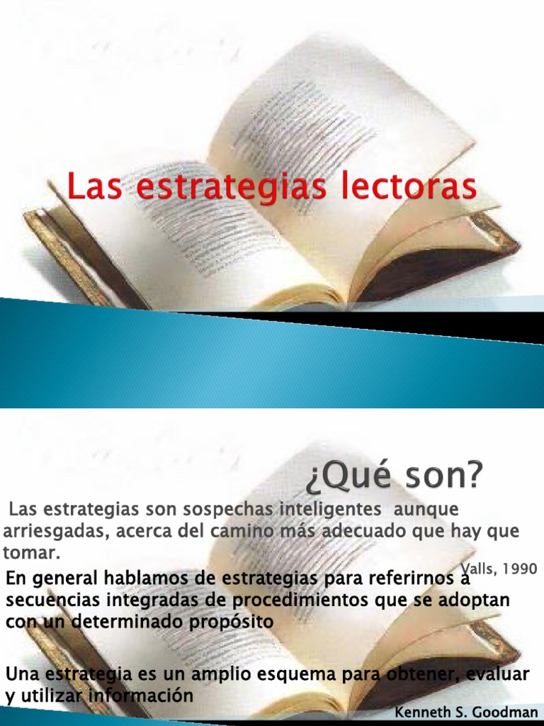 Estrategias de Lectura y Microcompetencias | PDF | Lectura (proceso ...