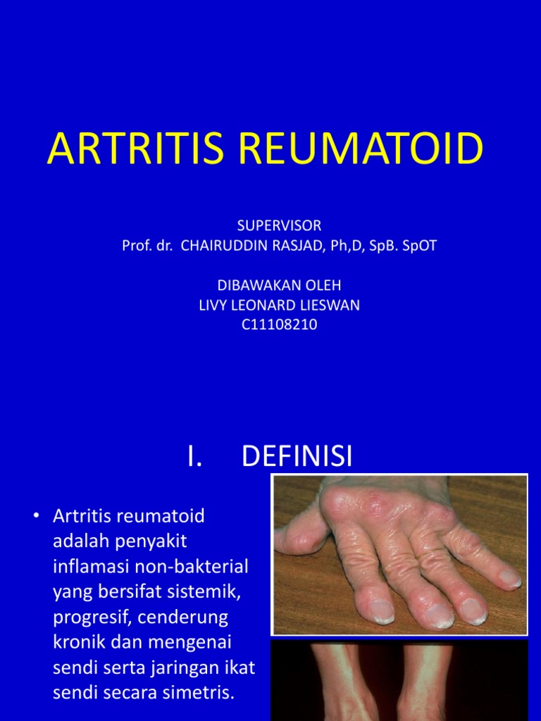 Artritis Reumatoid Pdf