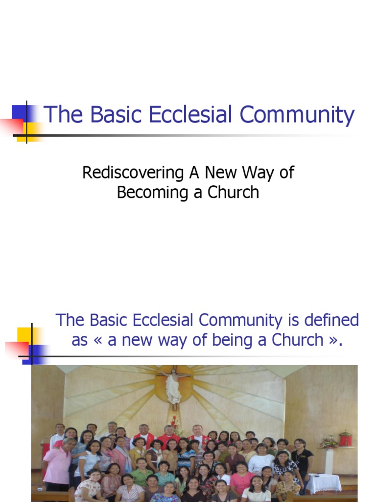 The Basic Ecclesial Community | PDF | The Gospel | Religious Comparison
