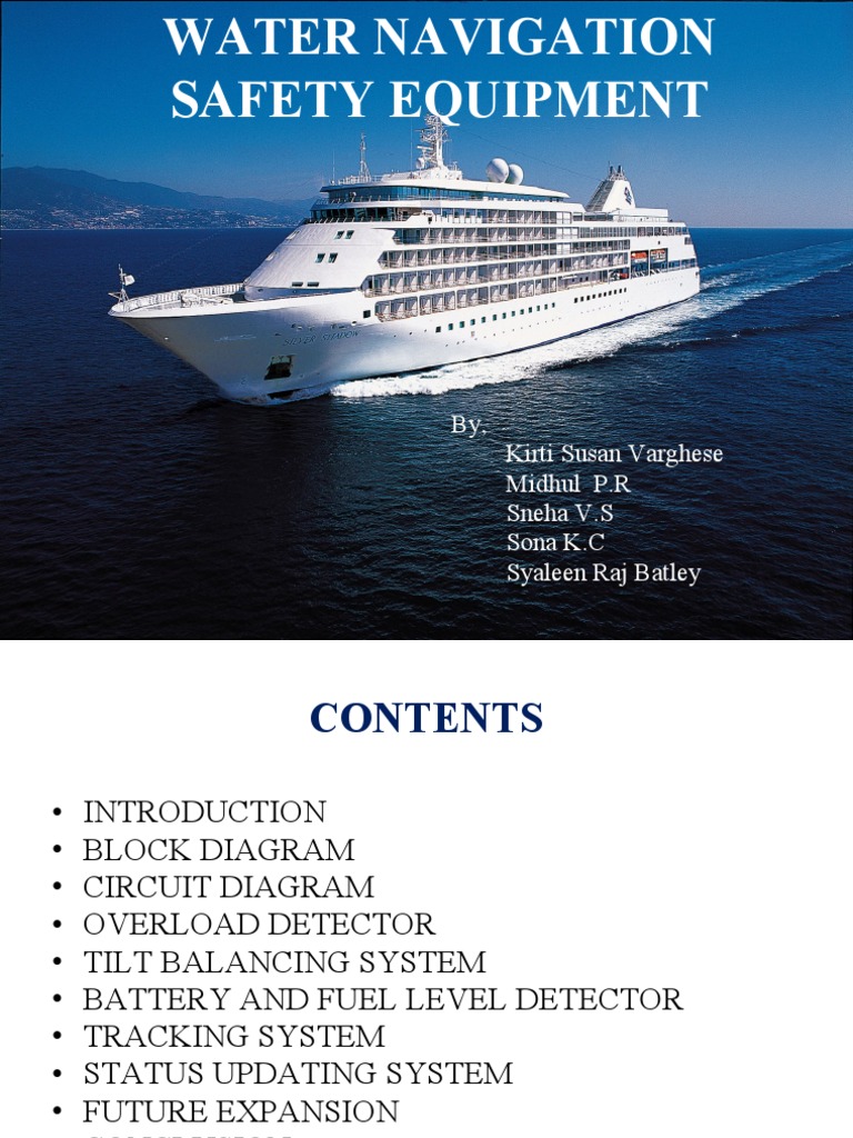 Water Navigation Safety Equipment | PDF | Global Positioning System ...