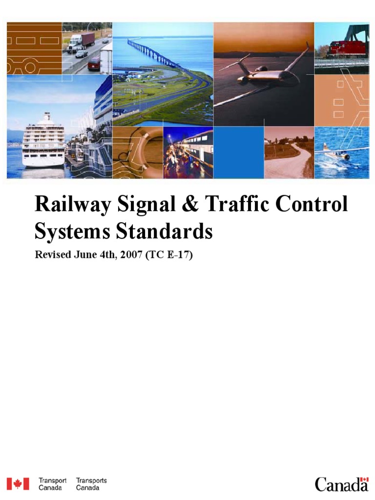 Railway Signal and Traffic Control Systems Standards: Requirements for ...