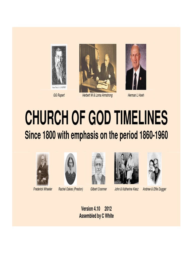 Church of God Timeline | Download Free PDF | Adventism | Seventh Day ...