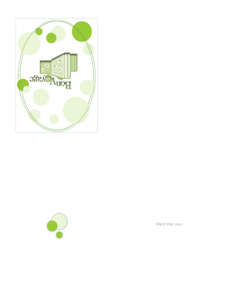 Farewell Card | PDF