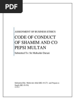 English Pepsico Global Code of Conduct Booklet-1 | PDF | Regulatory ...