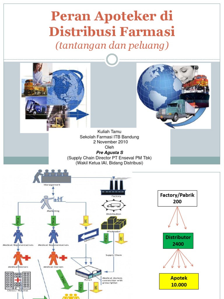 Peran Apoteker Di Distribusi Farmasi | PDF