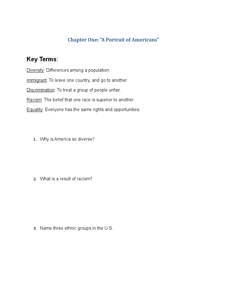 Civics: Chapter One | PDF