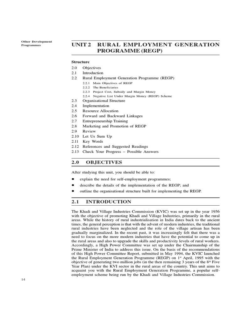 REGP | Employment | Entrepreneurship