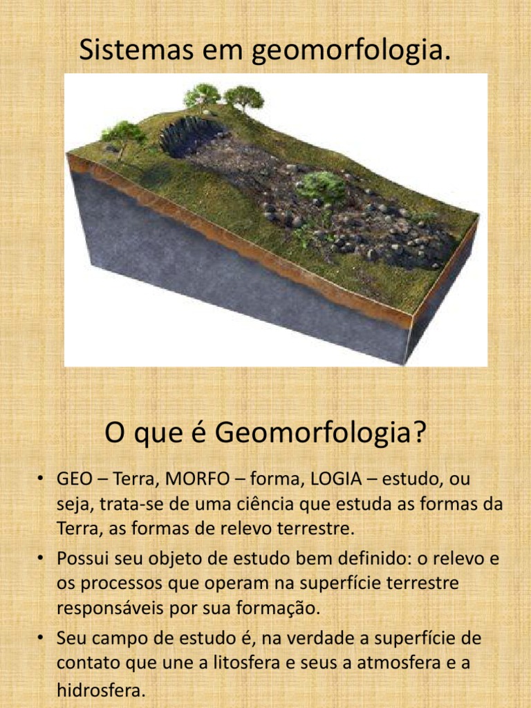Aula 8 | PDF | Geomorfologia | Matéria