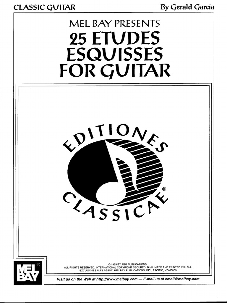 25 Etudes Esquisses | PDF