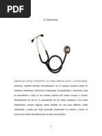 Partes Del Estetoscopio y Sus Funciones | PDF
