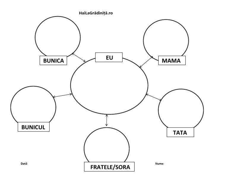 Fisa de Colorat Familia Cercuri | PDF