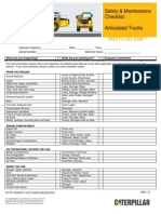 Safety & Maintenance Checklist - Motor Graders | PDF | Engines ...