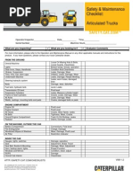 Grader Daily Inspection Checklist | PDF
